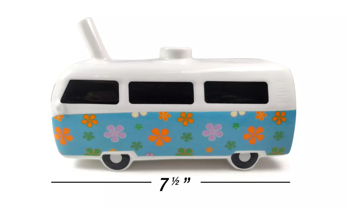 Vintage Hippie Bus Ceramic Pipe — The Smoking Hound